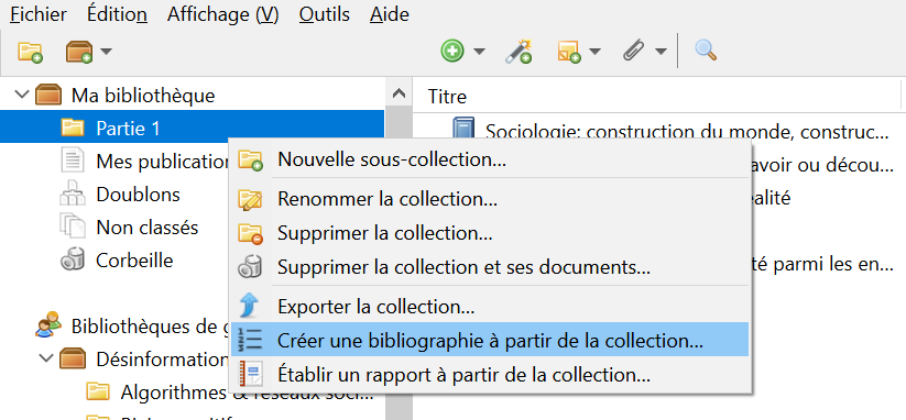 Citer ses sources et créer automatiquement une bibliographie: En plus ...